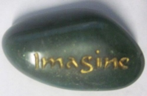 Imagine Engraved Stone – Star Magic Space Age Gifts